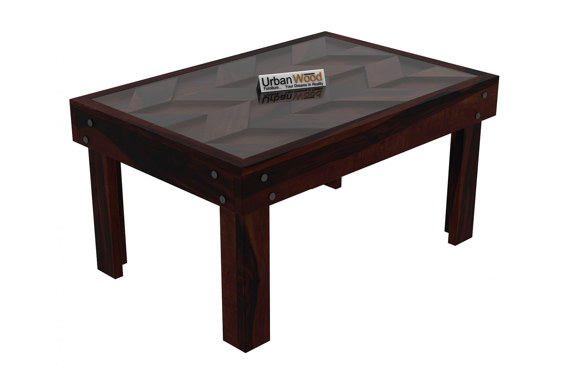 Buy Trace Coffee Table ( Walnut Finish ) Online in India | UrbanWood